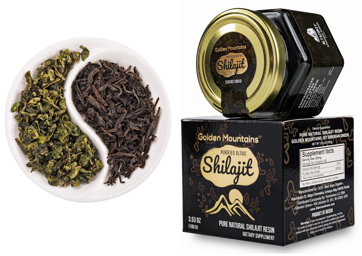 What tea is the best to mix Shilajit with? - SiberianGreen.com