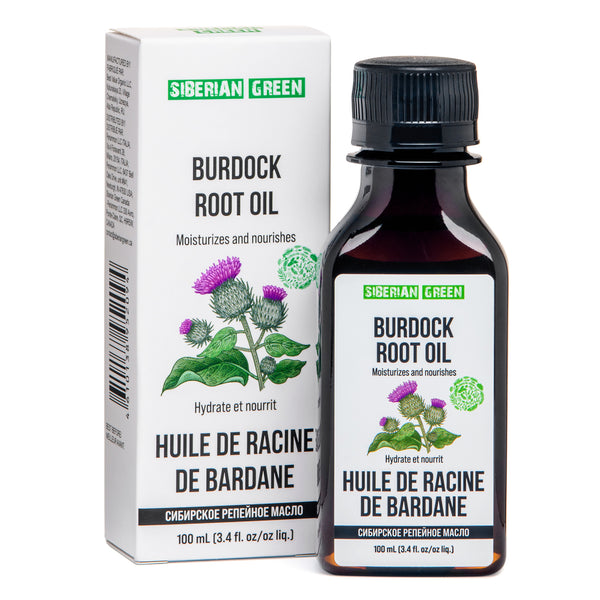 Siberian Burdock Root Oil – 100% Pure Hair & Skin Care - SiberianGreen.com